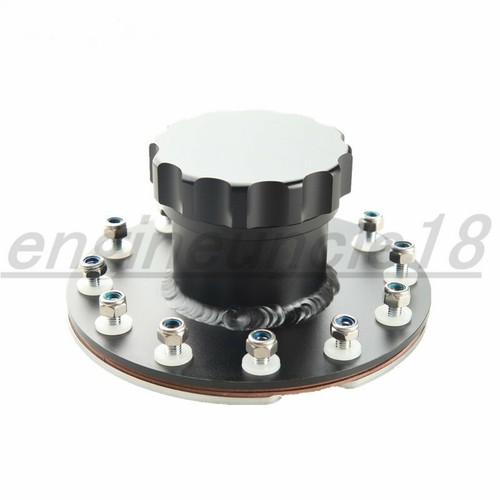 Billet Fuel Cell Fast Fill Filler Neck 12 Bolt Flange 6061-T6 Aluminum ...