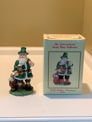 International Santa Claus Collection Irish Father Christmas Ireland ...