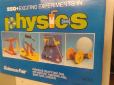 Vintage Science Fair Physics 250 Experiments CAT. #28-193 COMPLETE | eBay