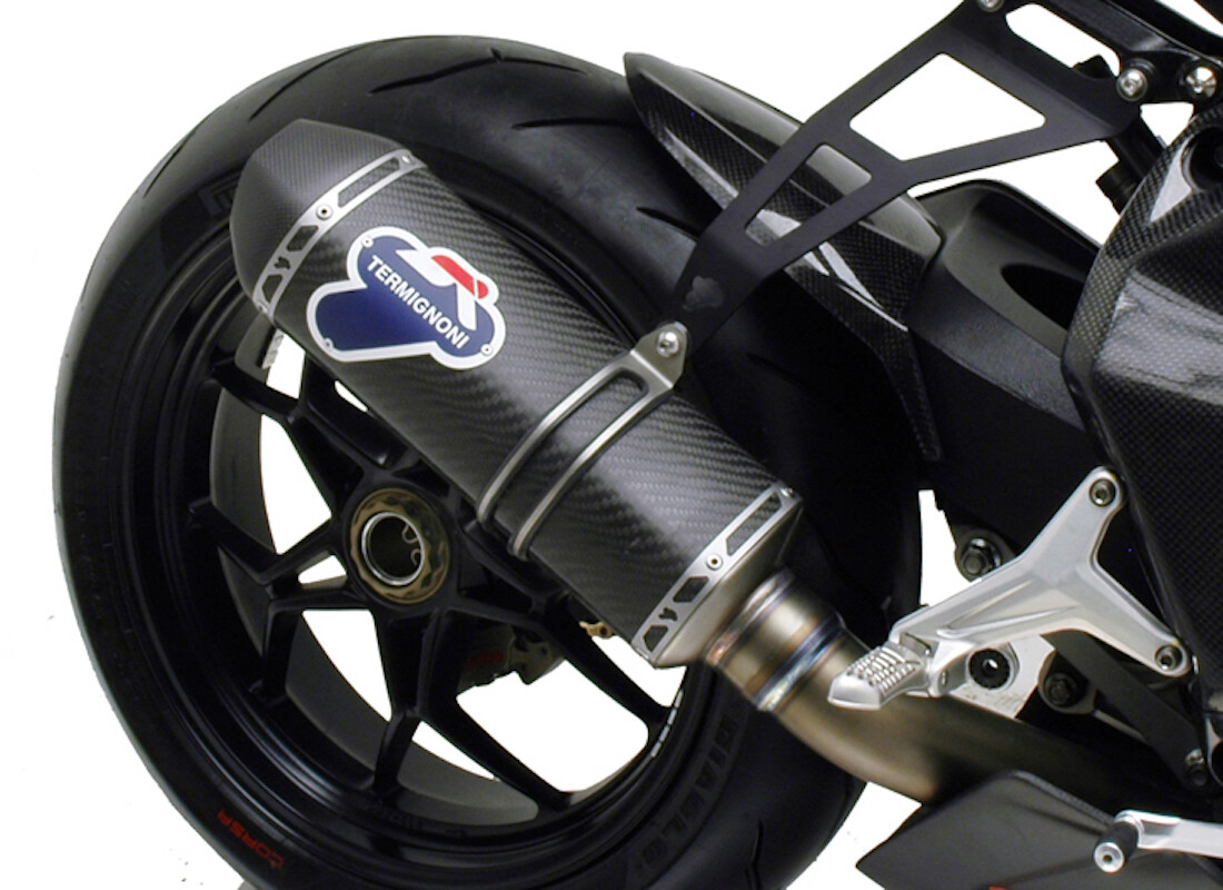 TERMIGNONI EXHAUST RELEVANCE TITANIUM-CARBON RACING MV AGUSTA F3 675 ...