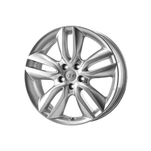 19" HYUNDAI SANTA FE WHEEL RIM FACTORY OEM 70853 2013-2017 HYPER SILVER ...
