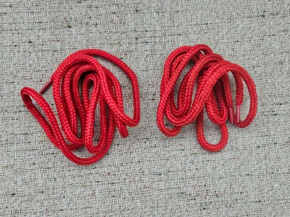 Replacement Lace for Shoes Red Laces Shoes Laces Thick Laces New | eBay