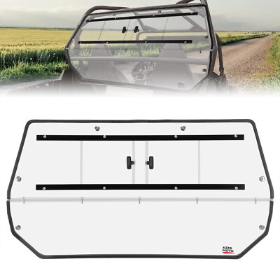 UTV Rear Windshield W/Sliding Window for Polaris RZR 800/S 800/ 570 ...