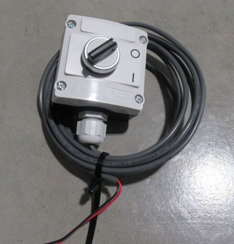 BACO LBX12510 Enceinte Commutateur Rotatif W C0433A Câble Grand État | eBay