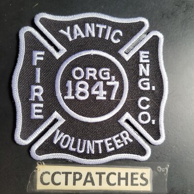 YANTIC, CONNECTICUT VOLUNTEER FIRE DEPARTMENT PATCH CT | eBay