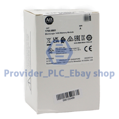 NEW Factory Sealed Allen-Bradley 1766-MM1 SER A MicroLogix 1400 Memory ...