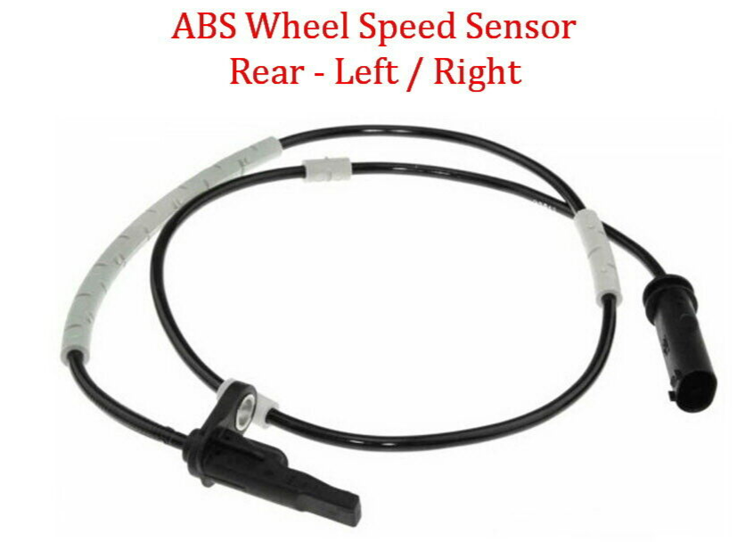 ABS Wheel Speed Sensor W/Connector Rear L/R Fits OEM# 34526791226 BMW ...
