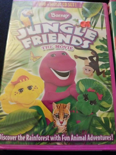 Barney: Jungle Friends (DVD, 2009, DVD/CD)Barney Shake Your Dino Tail ...