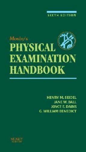 Mosby's Guide to Physical Examination Ser.: Mosby's Physical ...