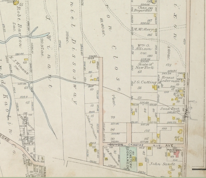 1917 RICHMOND STATEN ISLAND SOUND NY T0 WINANT AV ROSSVILLE PS. 4 & 31 ...