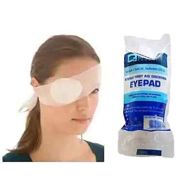 Qualicare Sterile Bandage Round Eye Patch Dressing Pad First Aid Kit ...