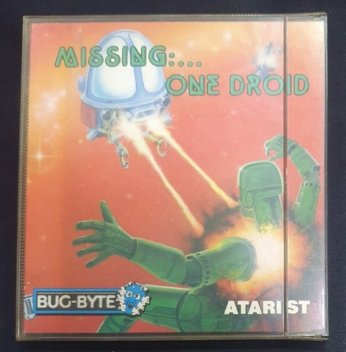 MISSING ONE DROID ATARI ST. TBE. NON TESTÉ.VERSION ANGLAISE BUG BYTE ...