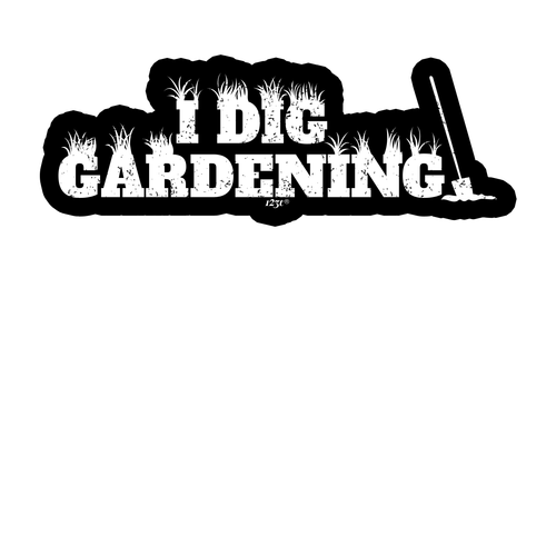 2 x Large Car Stickers i dig gardening Decal Bumper Truck Laptop Window ...