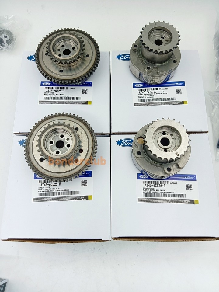 Timing Chain Kit w/ Cam VVT Gears For Ford Lincoln Taurus Transit ...