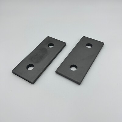 2x Plate Leaf Spring Shackle Rear Front For ISUZU NPR NQR 4HE1 4HK1 98 ...