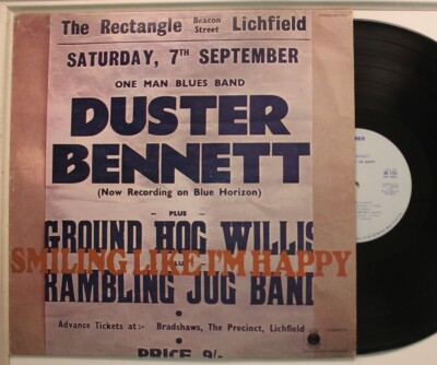 Duster Bennett (Fleetwood Mac) First Pressing Lp Smiling Like I'M Happy ...