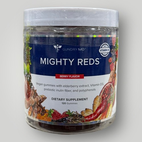 Gundry Mighty REDS Dietary Supplement Gummies 120 Count Berry Flavor | eBay