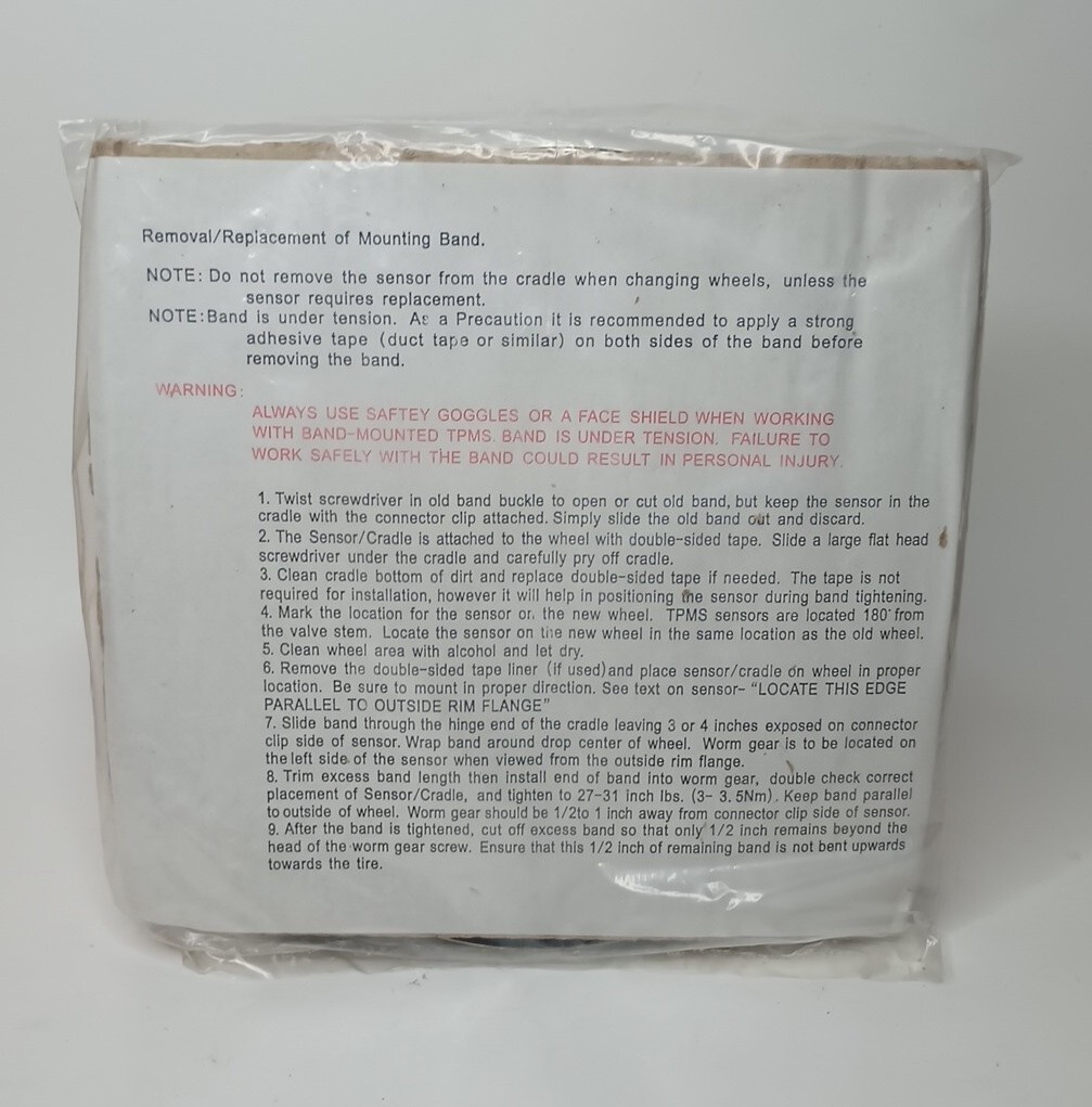 New TPMS-8, 6F2Z-1A193-D Tire Pressure Sensor Mounting Kit 6F2Z1A193D ...