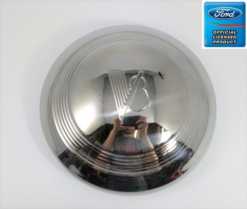 Single (1) 1940-41 Ford Pickup Truck V8 Stainless Hubcap 40 Ford ...