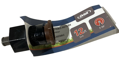 Orbit 54021 Adjustable Pattern Plastic Shrub Head Sprinkler, 12-Foot | eBay