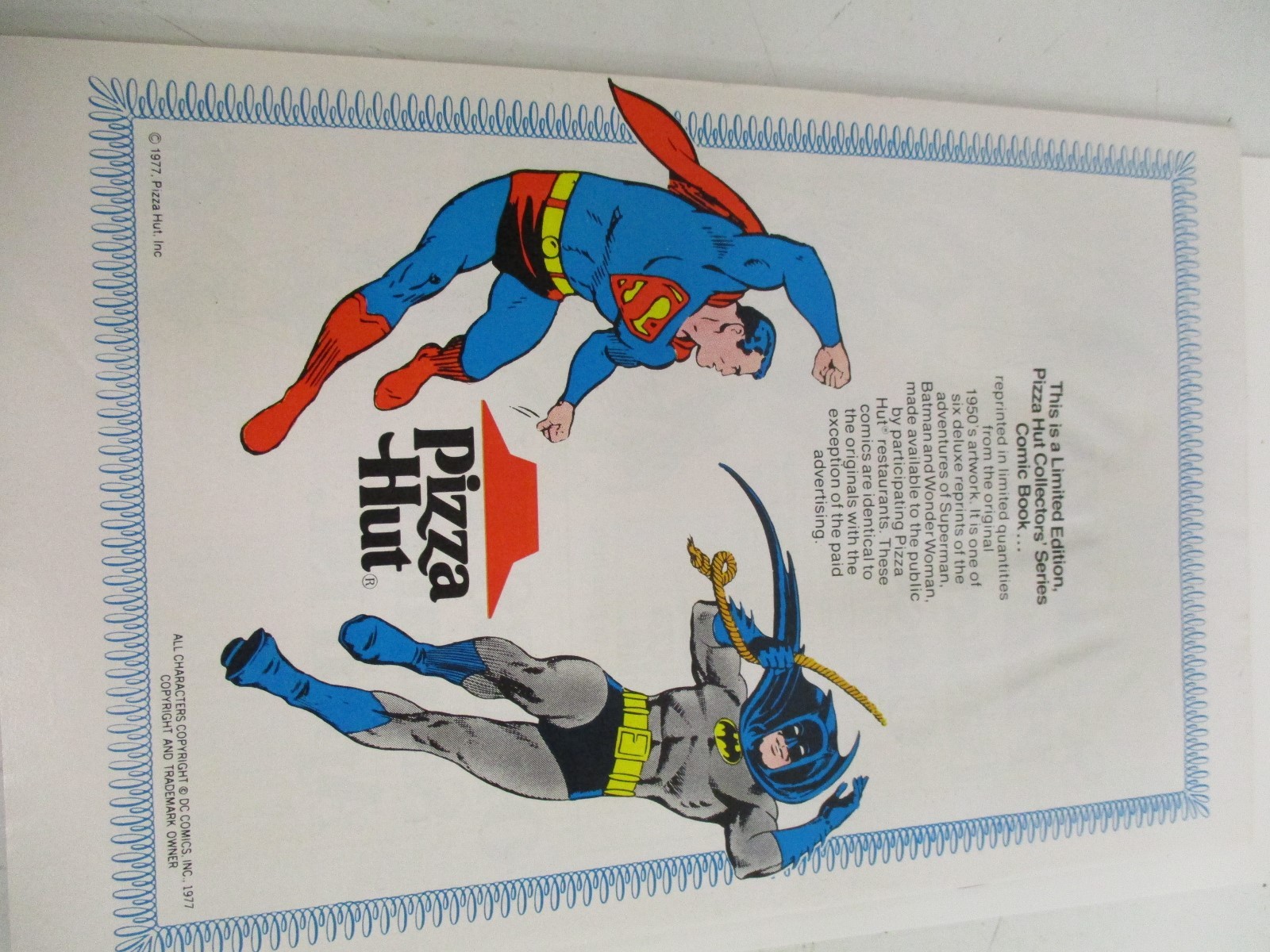 Batman #123 - 'Pizza Hut' 'Collector's Edition' Vol.1 | eBay