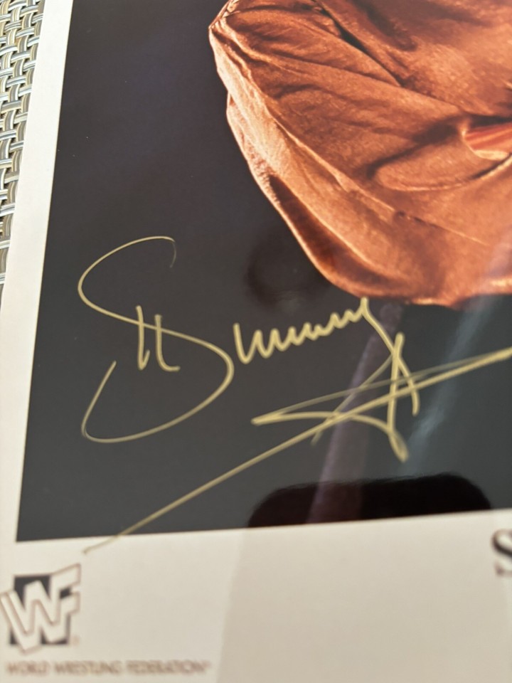 WWF Sunny Signed Reprint Promo Photo | eBay