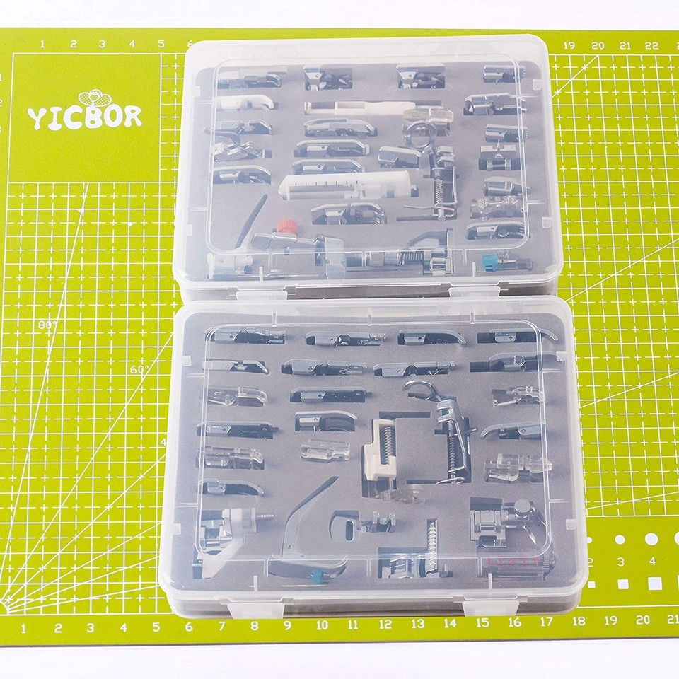 Domestic Sewing Machine Presser Foot Feet Hemming Kit For Brother ...