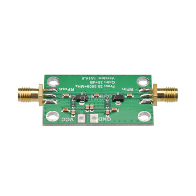 20-3000MHz 35dB Gain Low Noise LNA RF Broadband Amplifier Module DC 3.3 ...