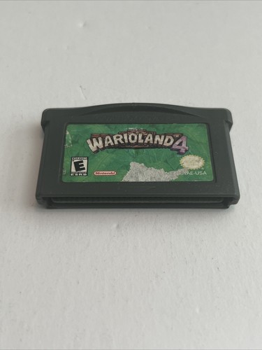 Wario Land 4 Nintendo Game Boy Advance Authentic Cart Only | eBay