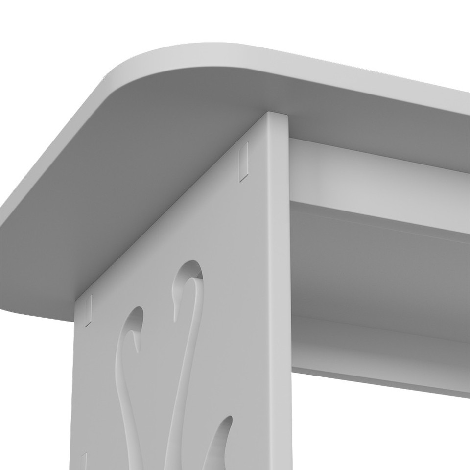 Living Room Bedroom Side End Table Lamp Stand Nightstand with Storage ...