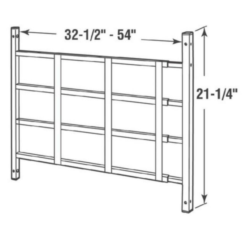 Segal Retractable Gate Child Safety Window Security Guard Tamper Proof ...