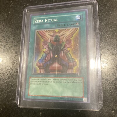 Yu-Gi-Oh! ZERA RITUAL - PP01-EN010 Super Rare Ships Same Day | eBay