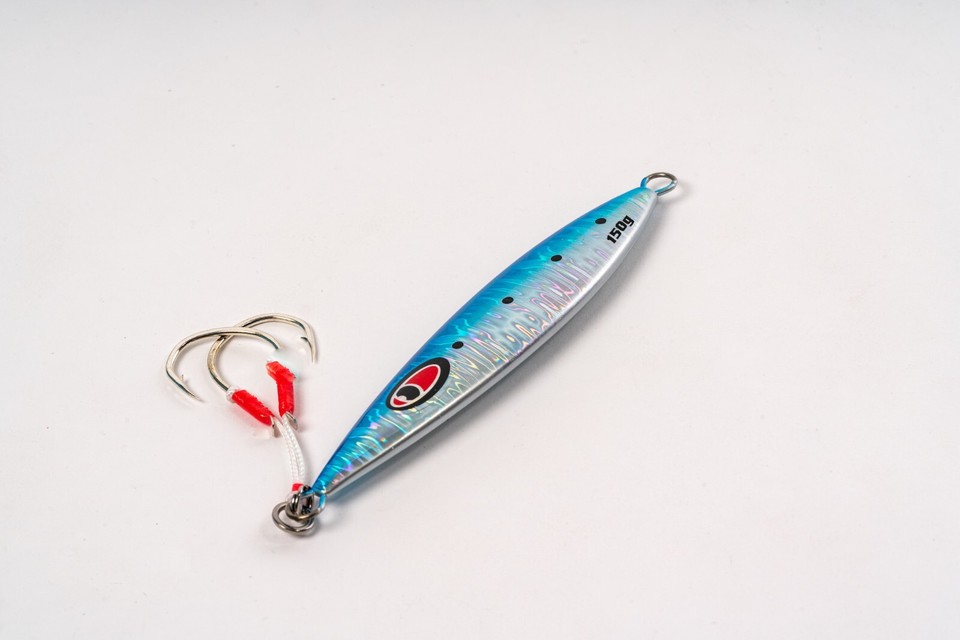 Slow Pitch Jig Flat Fall Jigs Vertical Jigging Saltwater Fishing Lure ...