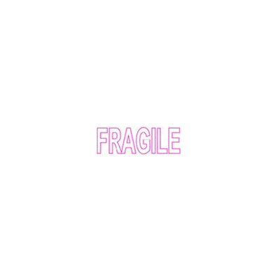 FRAGILE Self-Inking Stamp -Pink | eBay