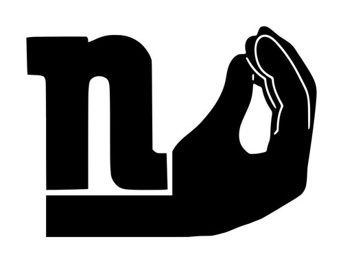 New York Giants Tommy DeVito Fist Pinch Decal #1 4"x5.5" Choose Color ...
