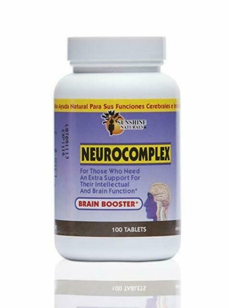 Sunshine Naturals Neurocomplex Brain Booster Vitamin B 100 Tabs. for ...