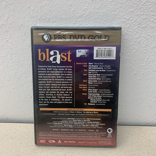 Blast: An Explosive Musical Celebration (DVD, 2002) for sale online | eBay