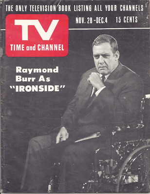 RARE 1970 RAYMOND BURR TV TIME AND CHANNEL GUIDE MAGAZINE REGIONAL ...