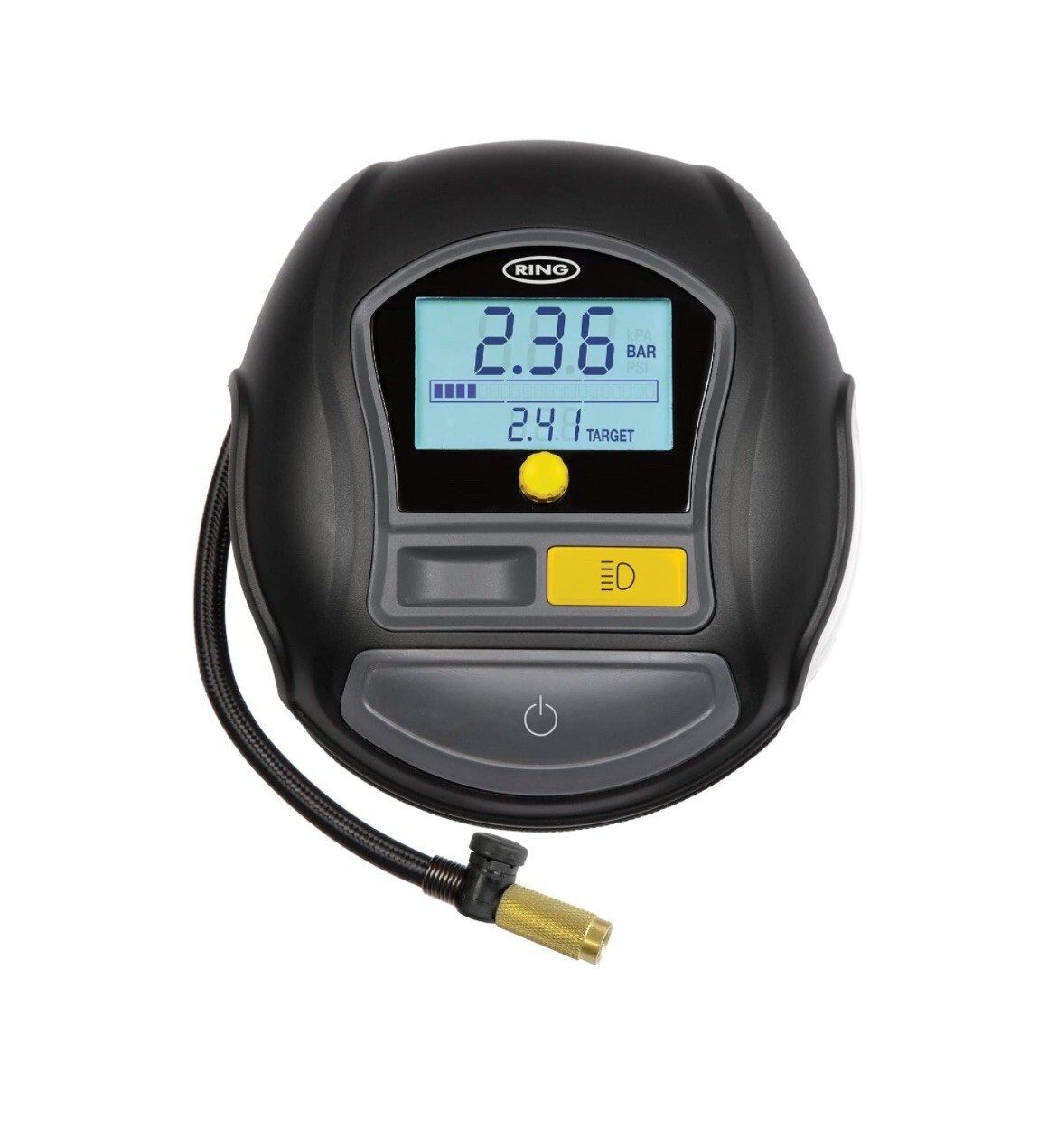 Ring RTC1000 12V Digital Car Tyre Inflator with Fast Automatic Stop for ...