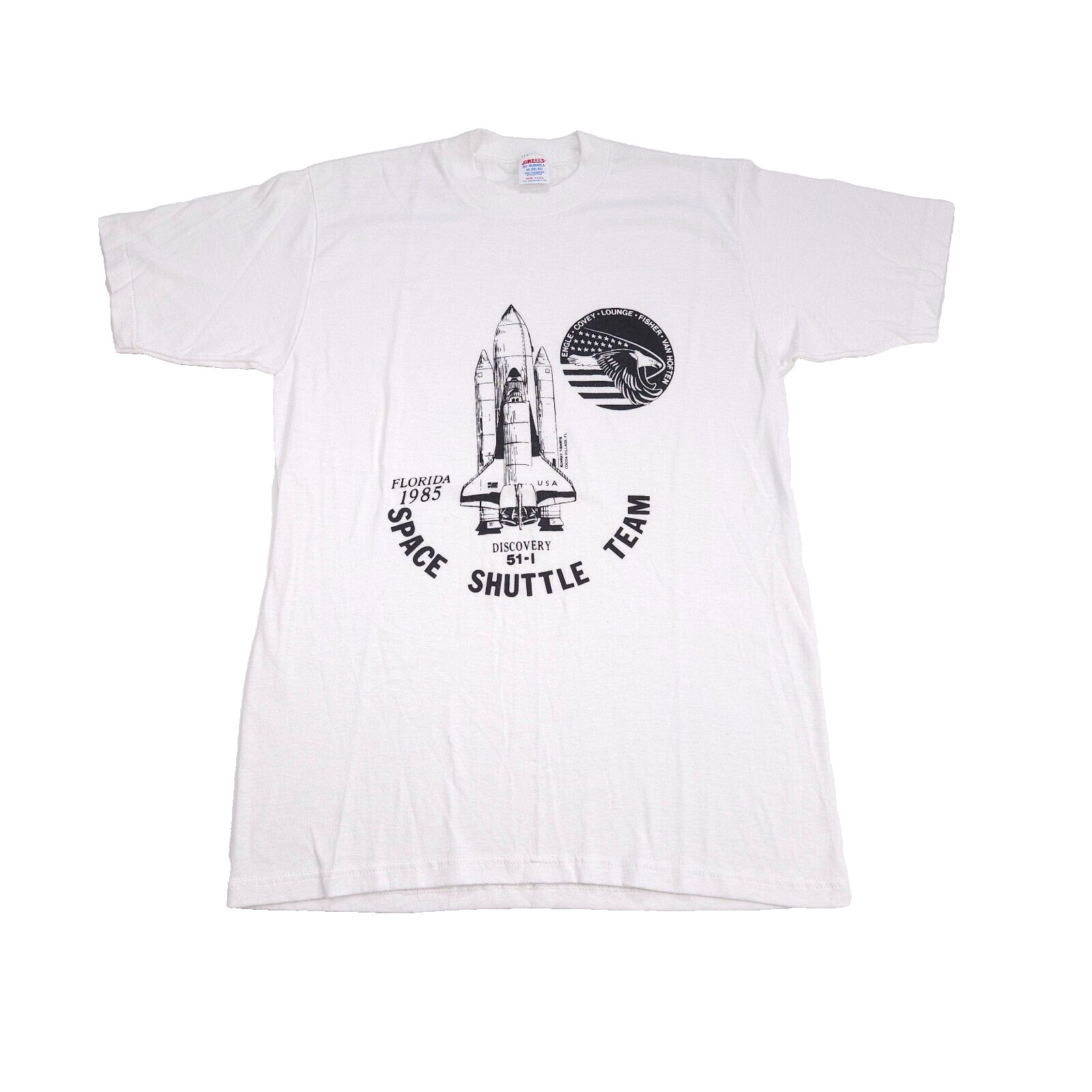 NASA Space Shuttle Team Discovery T Shirt Mens Size M… - Gem