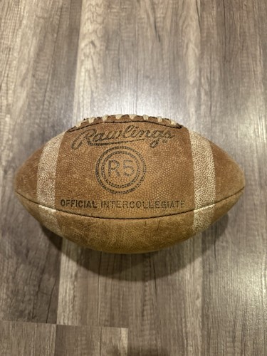 Vintage Rawlings R5 Blem Blemished Official Intercollegiate football ...