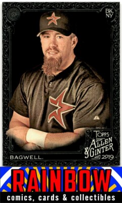 2019 Topps Allen & Ginter X #31 Jeff Bagwell | eBay
