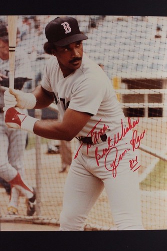 Jim Rice 1974-1989 Boston Red Sox HOF Signed Photo Autographed 8x10 17F ...