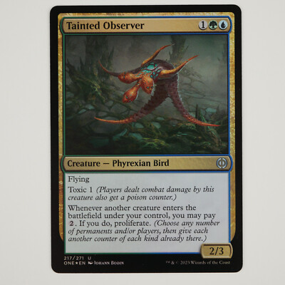 MTG Tainted Observer Phyrexia: All Will Be One 217/271 Regular Uncommon ...