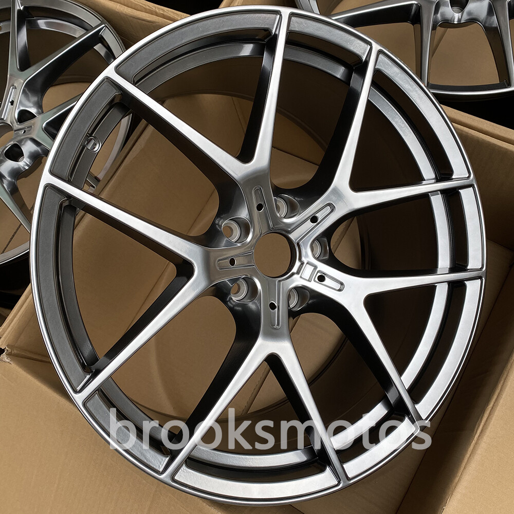 20" HYPER BLACK STYLE WHEELS RIM FIT FOR 2011-2015 BMW 650i BMW F06 F12 ...