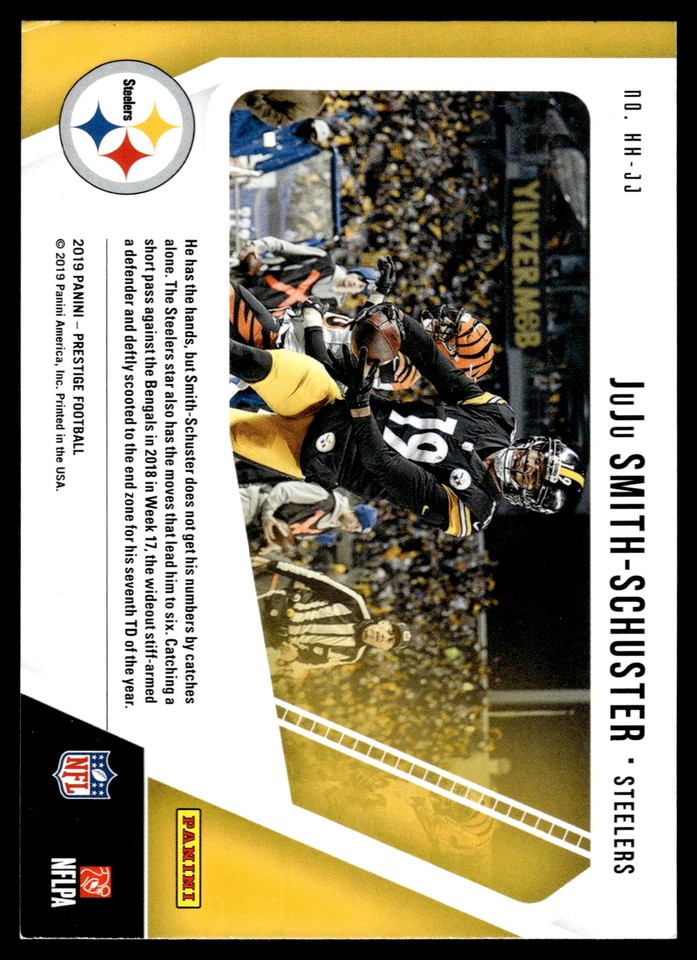 Juju Smith-Schuster 2019 Panini Prestige Highlight Reel Card #HH-JJ | eBay