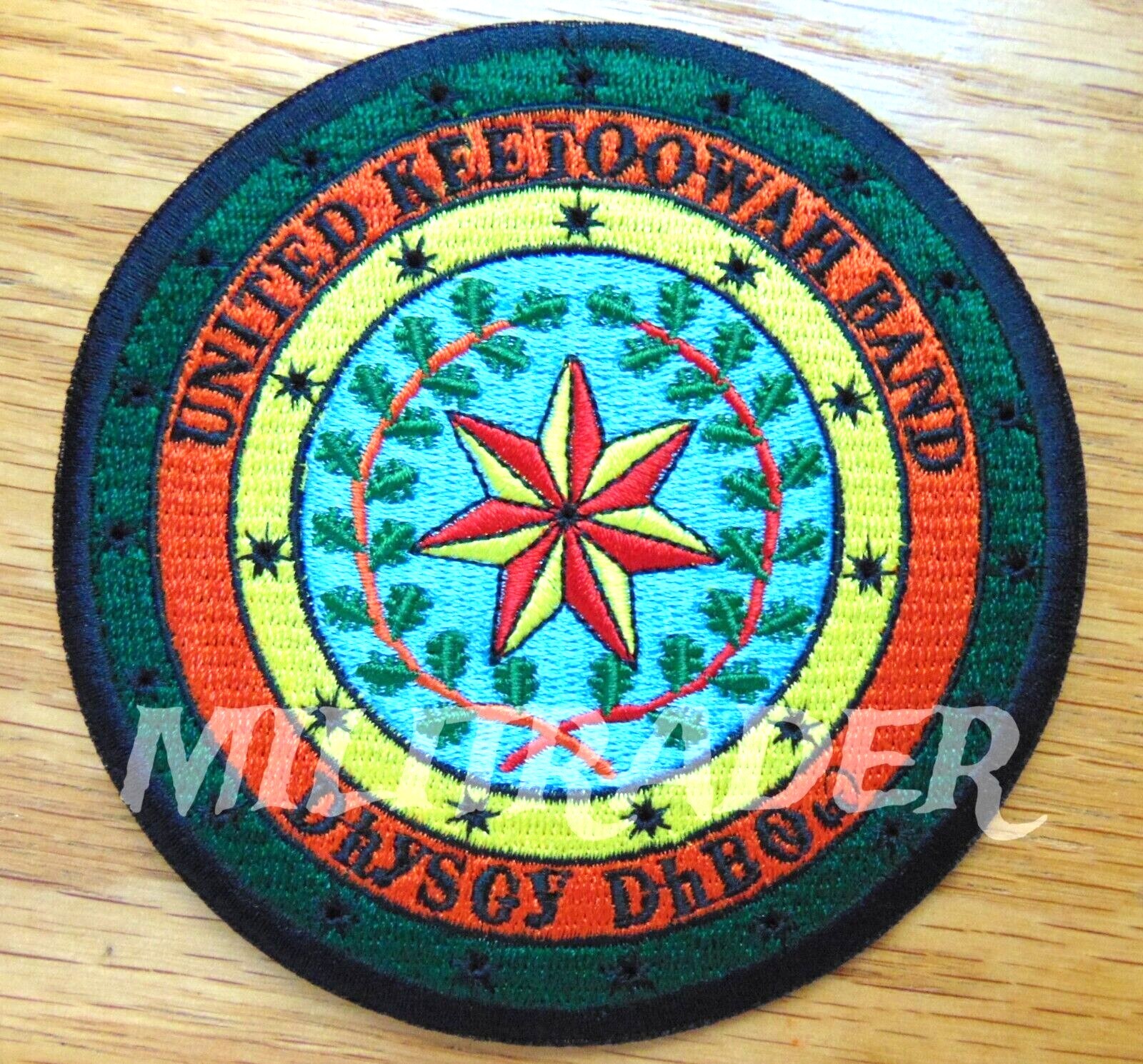 Seal of the United Keetoowah Band of Cherokee Indians Patch (100% ...