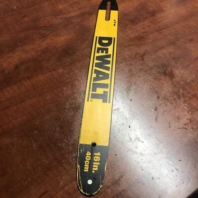 Use OEM Part 16” Bar Chain Guide Assy DeWALT DCCS670 60V 16” Flexvolt ...