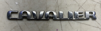 00 01 02 03 04 05 CHEVROLET CAVALIER REAR CHROME EMBLEM LOGO BADGE ...