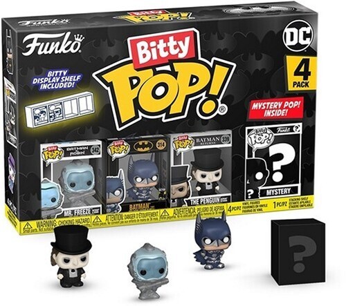 889698811293 | 4x Bitty POP! Freeze – Batman 85th – Ref 811293 | eBay